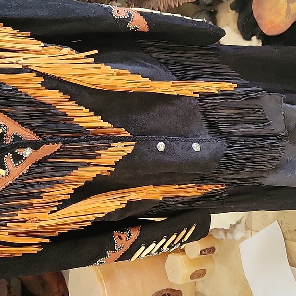 DIAMOND LEATHER | Jackets & Coats | Nwot Diamond Leather Suede Western ...